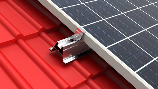 1 KW B057 OSPRZĘT DO SZYN BLACHODACHÓWKA PION KLIK EPDM L1160 - CORAB - XFS_B057.2 - Elektrycznie.pl